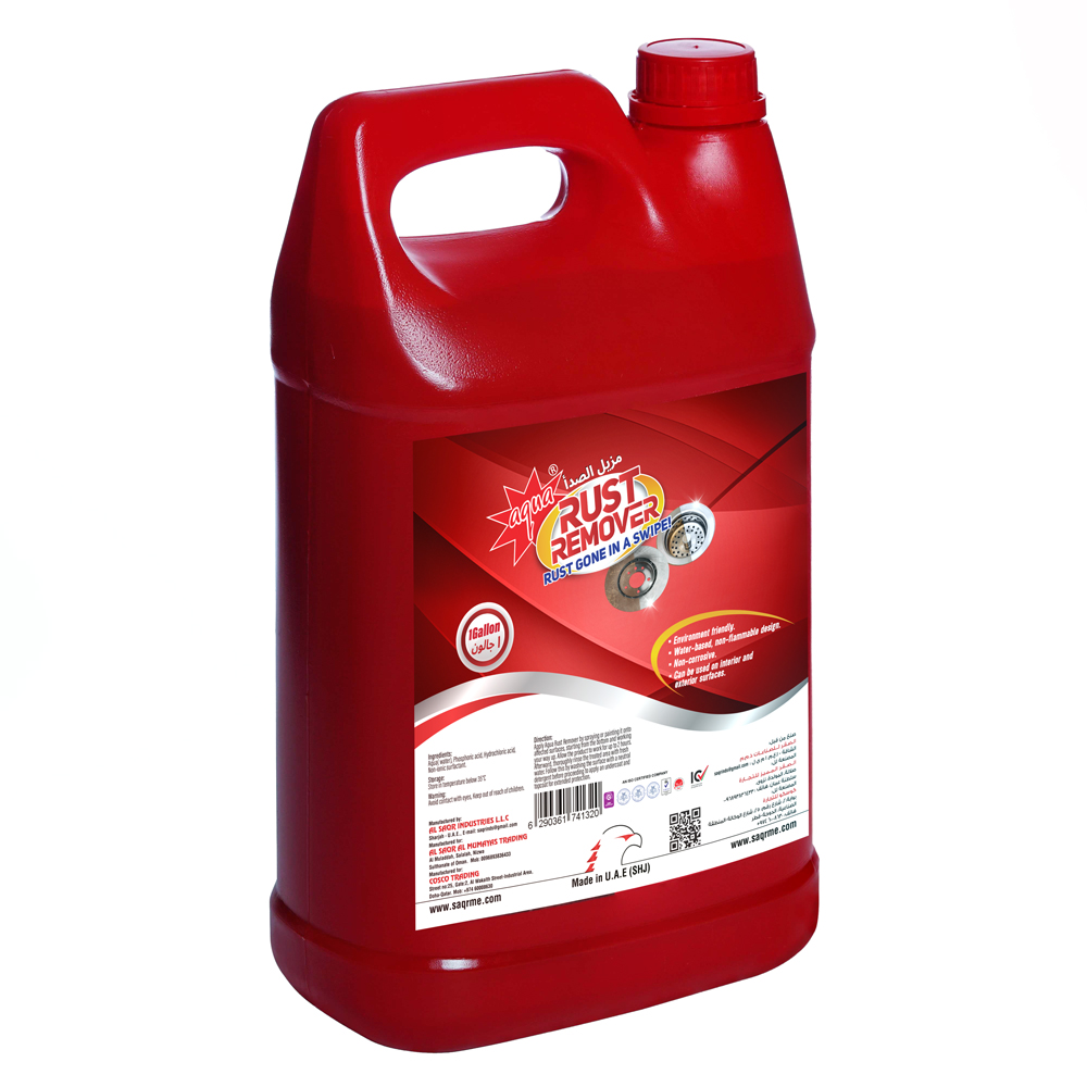 Aqua rust remover chemical | Iron rust remover for metal